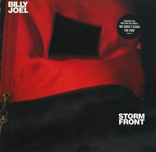 BILLY JOEL Storm Front Vinyl Record LP CBS 1989