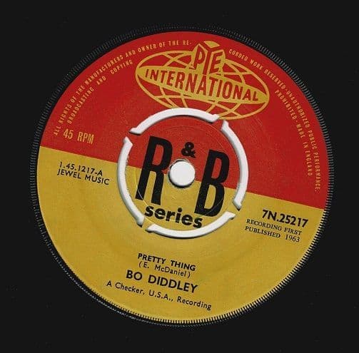 BO DIDDLEY Pretty Thing Vinyl Record 7 Inch Pye 1963