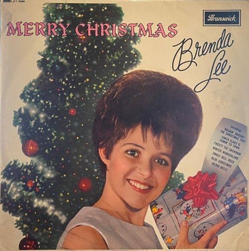 BRENDA LEE Merry Christmas From Brenda Lee Vinyl Record LP Brunswick 1964
