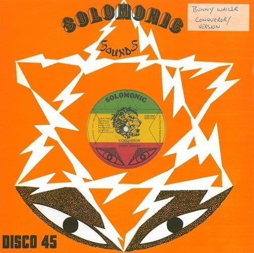 BUNNY WAILER Conqueror Vinyl Record 12 Inch Solomonic 1981