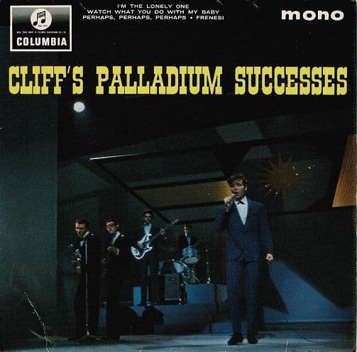 CLIFF RICHARD AND THE SHADOWS Cliff s Palladium Successes EP Vinyl ...