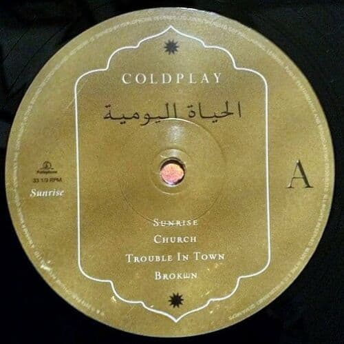 COLDPLAY Everyday Life Vinyl Record LP Parlophone 2019