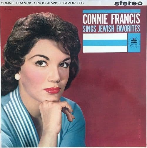CONNIE FRANCIS Sings Folk Song Favourites Vinyl Record LP MGM 1961