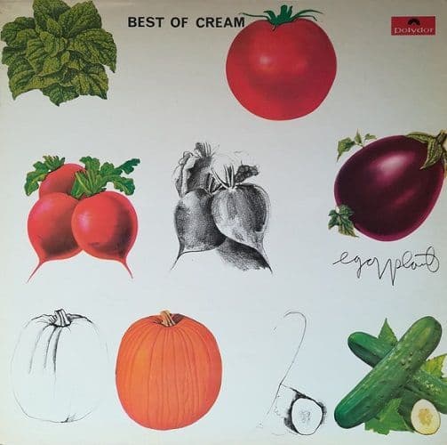 CREAM Best Of Cream Vinyl Record LP Polydor 1969