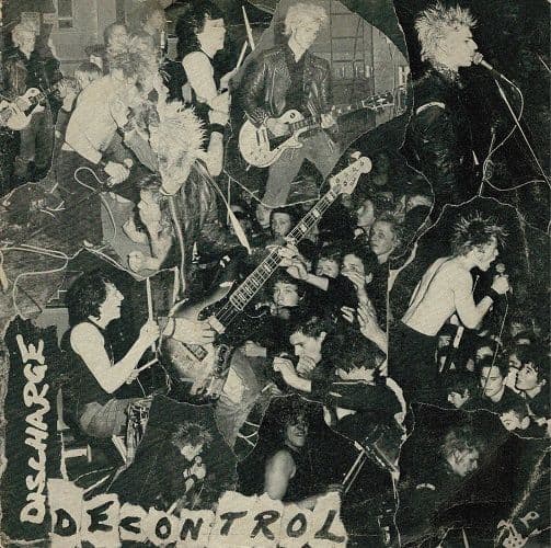 DISCHARGE Decontrol Vinyl Record 7 Inch Clay 1980