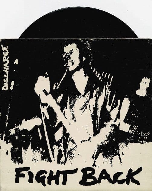 DISCHARGE Fight Back EP Vinyl Record 7 Inch Clay 1981