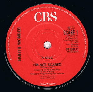 EIGHTH WONDER I m Not Scared Vinyl Record 7 Inch CBS 1988