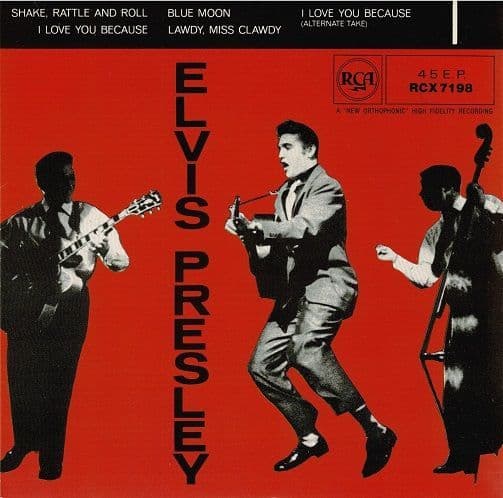 ELVIS PRESLEY Elvis Presley EP Vinyl Record 7 Inch RCA