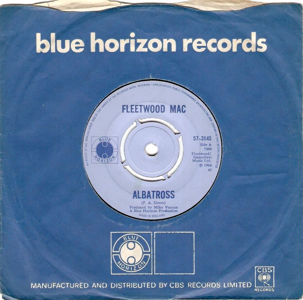 FLEETWOOD MAC Albatross Vinyl Record 7 Inch Blue Horizon 1968