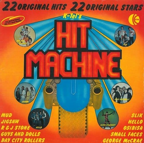 Hit Machine Vinyl Record LP K-Tel TE 713