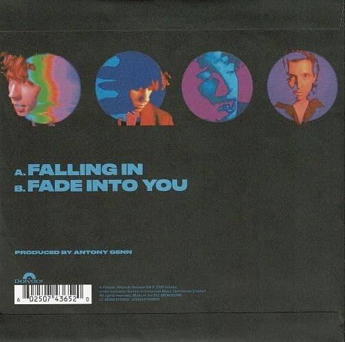 INHALER Falling In Vinyl Record 7 Inch Polydor 2020 Blue Vinyl