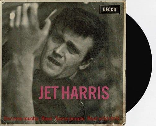 JET HARRIS Jet Harris EP Vinyl Record 7 Inch Indian Decca 1962