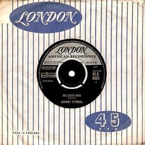 Johnny Cymbal Mr Bass Man Vinyl Record 7 Inch London HLR 9682