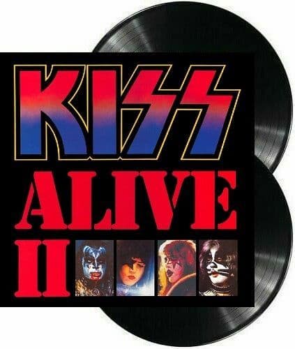 KISS Kiss Alive II Vinyl Record LP Casablanca