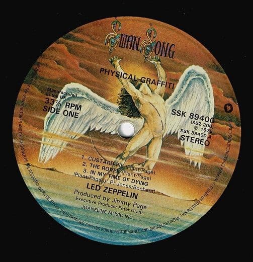 LED ZEPPELIN Physical Graffiti Vinyl Record LP Swan Song