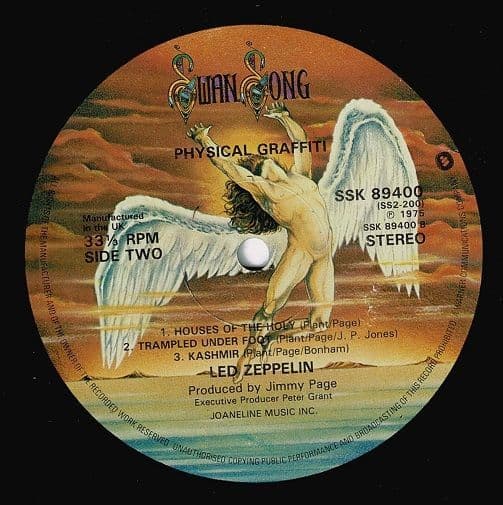 LED ZEPPELIN Physical Graffiti Vinyl Record LP Swan Song