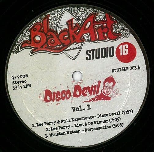 LEE SCRATCH PERRY Disco Devil Vol 1 Vinyl Record LP Studio 16 2018