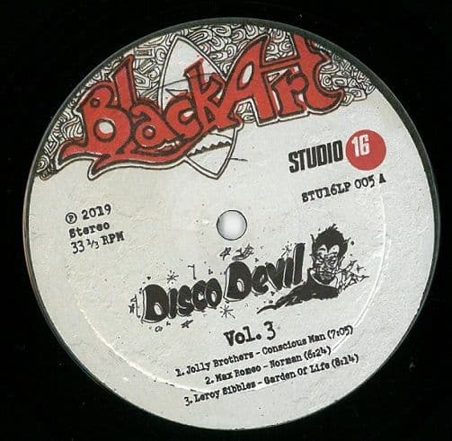LEE SCRATCH PERRY Disco Devil Vol 3 Vinyl Record LP Studio 16 2019