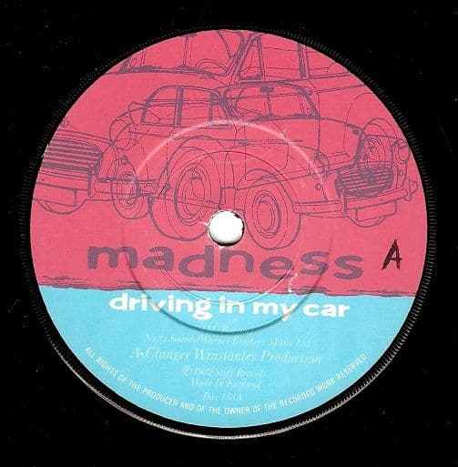 Madness Driving In My Car Vinyl 7 Inch | Planet Earth Records