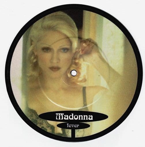 MADONNA Fever Vinyl Record 7 Inch Maverick 1993 Picture Disc