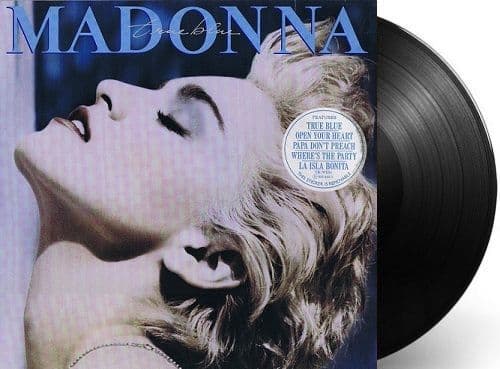 MADONNA True Blue Vinyl Record LP Sire 1986