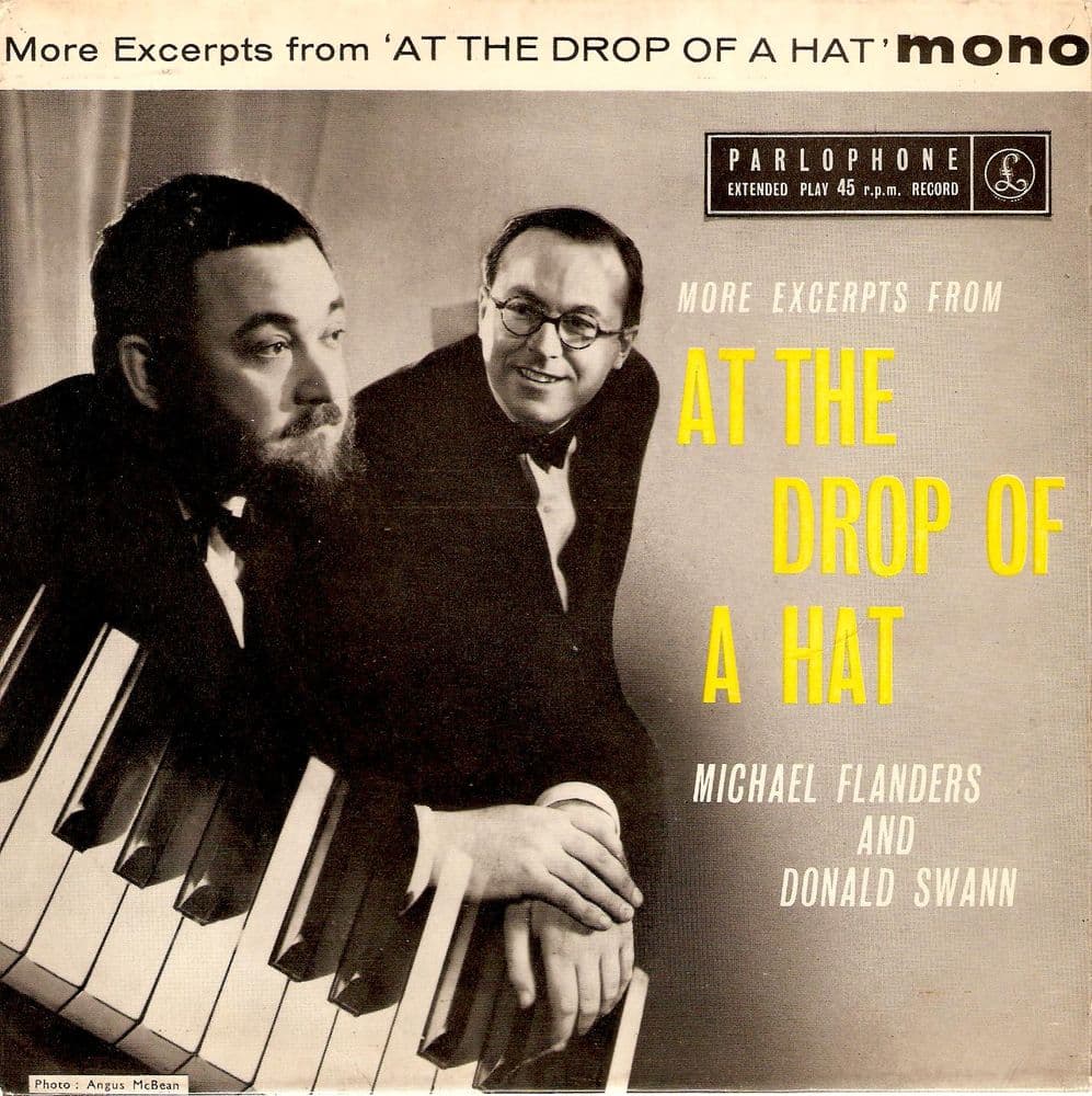 MICHAEL FLANDERS AND DONALD SWANN At The Drop Of A Hat EP Vinyl Record ...