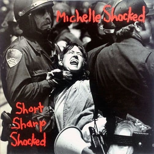 MICHELLE SHOCKED Short Sharp Shocked Vinyl Record LP Cooking Vinyl 1988