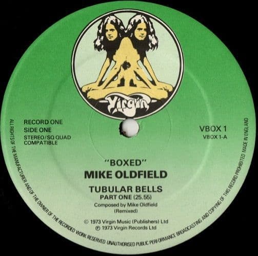 MIKE OLDFIELD Boxed Vinyl Record LP Virgin 1976 Box Set
