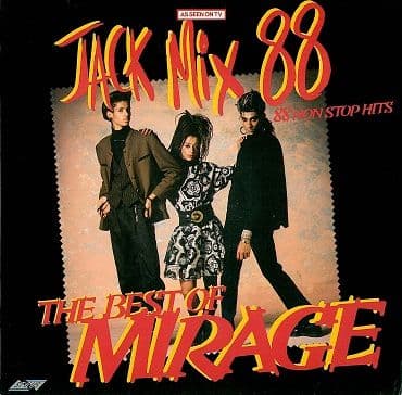 MIRAGE Jack Mix 88 The Best Of Mirage LP Vinyl Record Album 33rpm ...