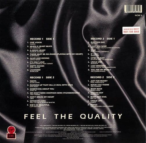 Now That s What I Call Music 6 Vinyl Record LP EMI 1985