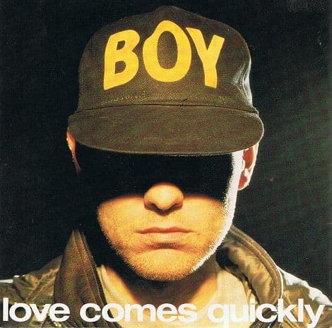 PET SHOP BOYS Love Comes Quickly Vinyl Record 7 Inch Parlophone 1986