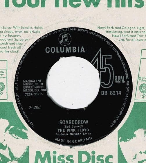 PINK FLOYD See Emily Play Vinyl Record 7 Inch Columbia 1967