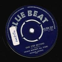 PRINCE BUSTER Al Capone Vinyl Record 7 Inch Blue Beat 1965