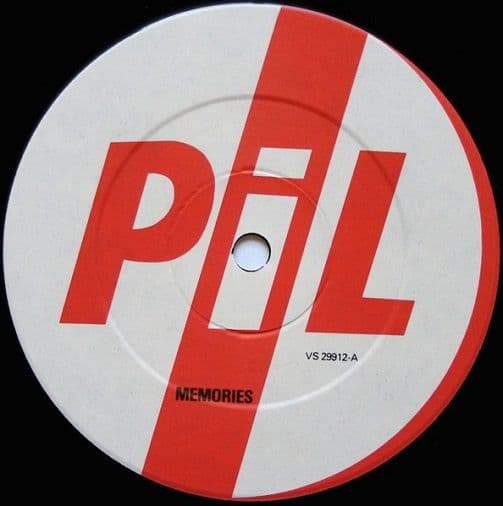 PUBLIC IMAGE LTD PIL Memories Vinyl Record 12 Inch Virgin 1979