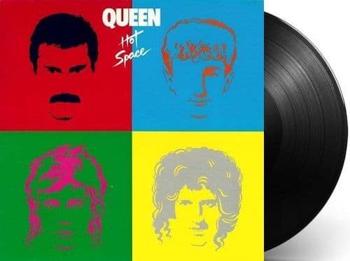 QUEEN Hot Space Vinyl Record LP EMI 1982