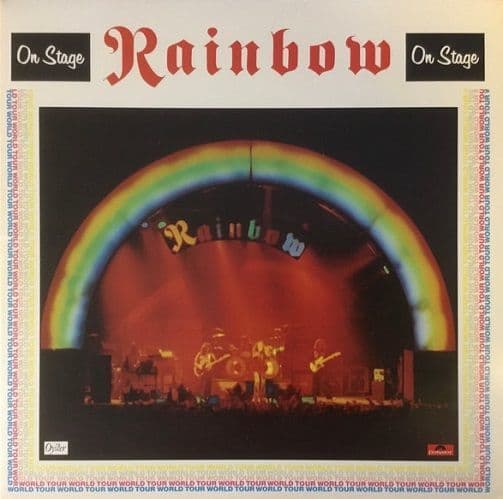 RAINBOW On Stage Vinyl Record LP Oyster 1977
