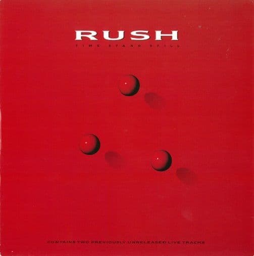 RUSH Time Stand Still Vinyl Record 12 Inch Vertigo 1987