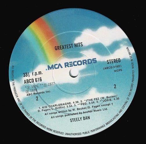 STEELY DAN Greatest Hits Vinyl Record LP MCA