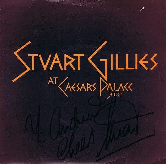 STUART GILLIES At Caesars Palace Jersey EP 7" Single Vinyl Record 45rpm ...