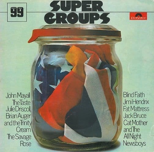 Supergroups Vinyl Record LP Polydor 1970