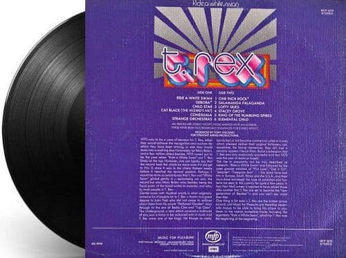 T REX Ride A White Swan Vinyl Record LP MFP 1972