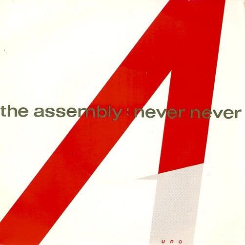 THE ASSEMBLY Never Never Vinyl Record 7 Inch Mute 7 tiny 1