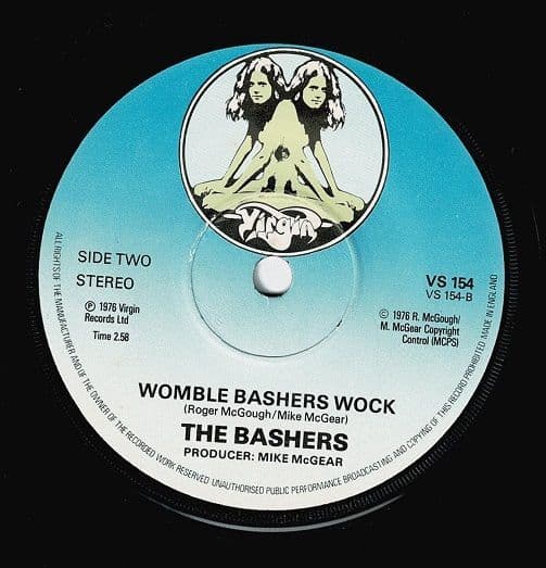 THE BASHERS The Womble Bashers Vinyl Record 7 Inch Virgin 1976