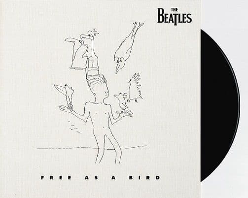 THE BEATLES Free As A Bird Vinyl Record 7 Inch Apple 2019