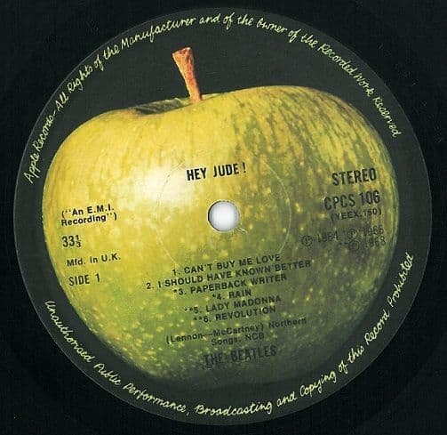 The Beatles Hey Jude Record Album | Planet Earth Records