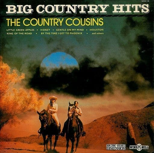 THE COUNTRY COUSINS Big Country Hits Vinyl Record LP Windmill 1972