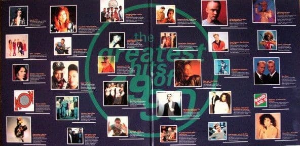 The Greatest Hits Of 1990 Vinyl Record LP Telstar 1990