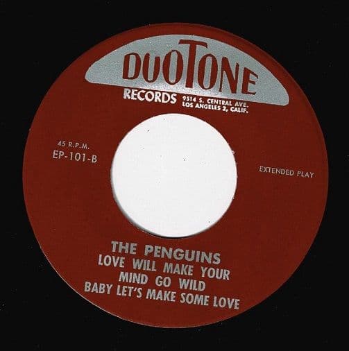 THE PENGUINS The Penguins EP Vinyl Record 7 Inch US Dootone