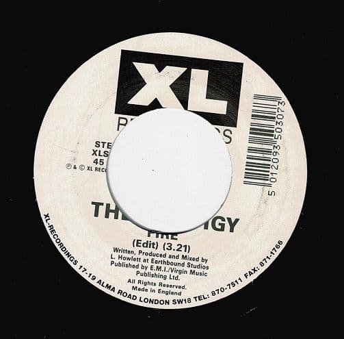 THE PRODIGY Fire Vinyl Record 7 Inch XL 1992