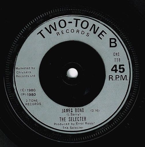 THE SELECTER Three Minute Hero Vinyl Record 7 Inch 2 Tone 1980